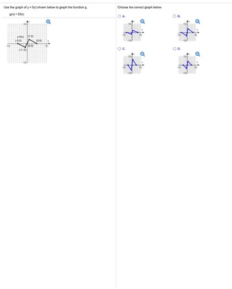 Solved Use The Graph Of Y Fx To Graph The Function Gx X3