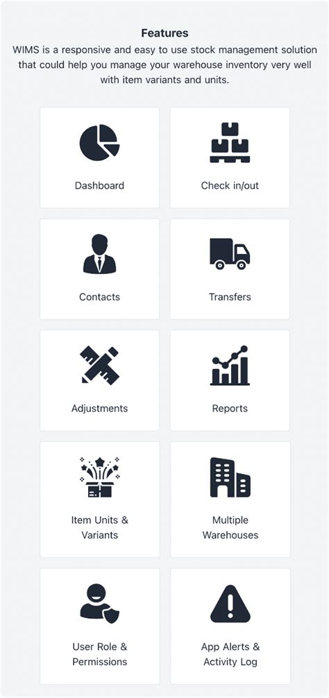 Warehouse Inventory Management Solution Wims Codemarket