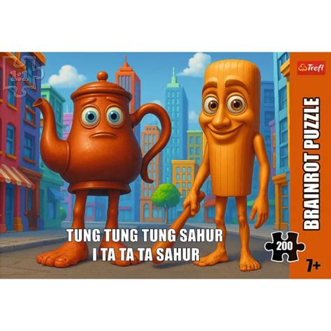 Brainrot Tung Tung Tung Sahur I Ta Ta Ta Sahur 200db Os Puzzle Vásárlás A Játékshopban