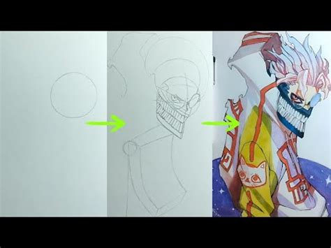 Draw Okarun Mode Ken Takakura Step By Step LEARN WITH ME DANDADAN YouTube