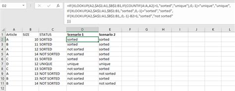 Excel Column Sorting Check Of Subcategory Of Data Stack Overflow