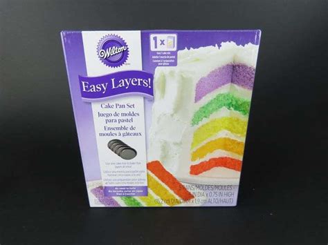 New Wilton Easy Layers Cake Pan Set Gc5 Auctions