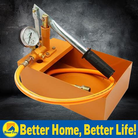 25kg Water Pressure Tester 1m Hose 25mpa Pipeline Tester Manual Hydraulic Tester Pump Shopee