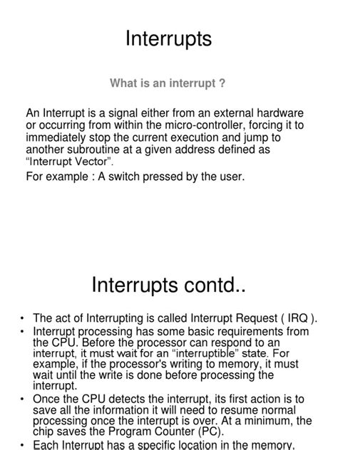 interrupts pdf digital electronics areas of computer science