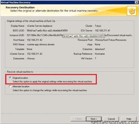 How To Restore Vmware Vms Backups By Netbackup Settlersoman A