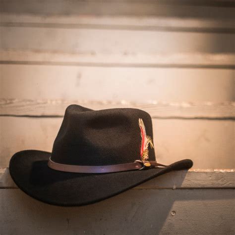 Scala Crushable Wool Felt Outback Hat Hats Unlimited