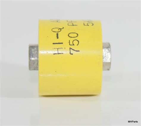 National Ncl 2000 Original Hi Q 750pf 10 5kv Transmitting High Vol
