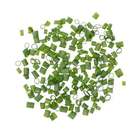 Premium Photo Slice Onion Spring Isolated On White Background