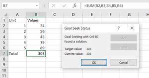How To Use Goal Seek In Excel For What If Analysis With Examples Geeksforgeeks
