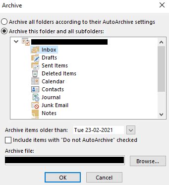 How To Copy Outlook Folder Structure To New PST File