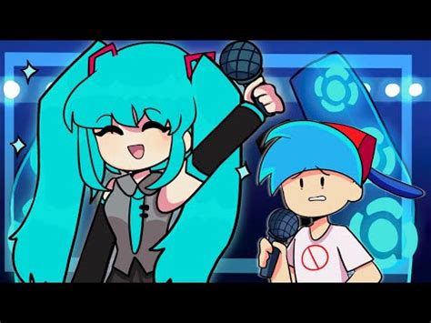 Friday Night Funkin Miku Battle Fnf Animation Mod U Just Shab
