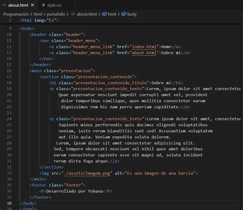 Hagamos Lo Que Hicimos Html Y Css Header Footer Y Variables Css