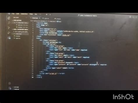 tharnesh r on linkedin frontend level3 task6 formstylingandvalidation cognifyztechnologies