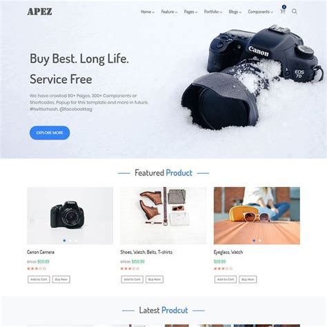 Apez Responsive Multi Purpose Html5 Template Admin Template
