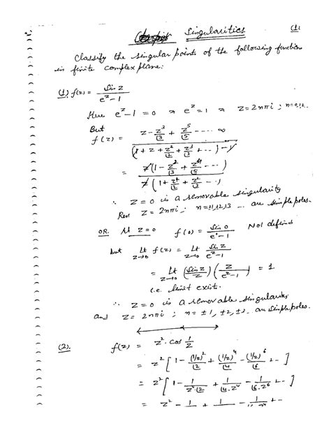 chapter 13 singularities solved questions tarpist signaturities 1