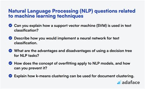 88 nlp interview questions and answers adaface