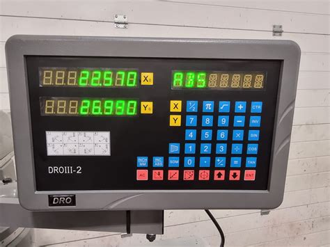 2 axis digital readout system to suit the bridgeport milling machine