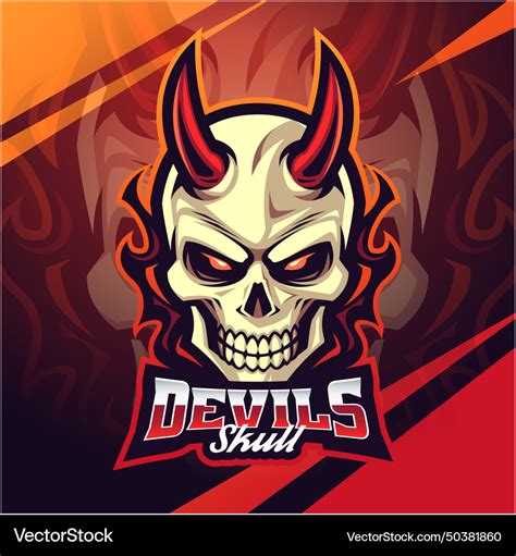 Skull Devil Logo Devil Logo Logo Templates Graphicriver