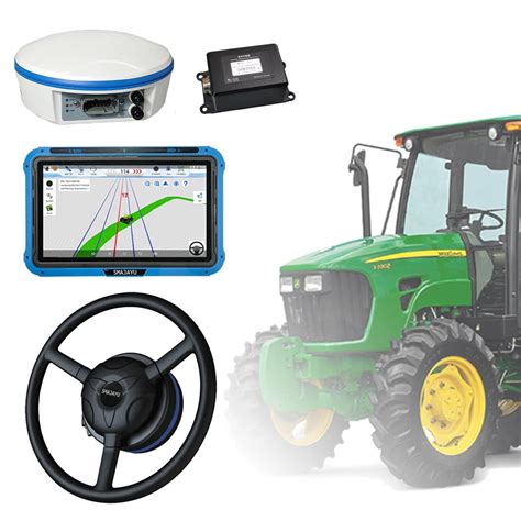 Buy JY305 Tractor GPS Guidance System And Autosteer System With 10 1inch GNSS GPS Antenna And