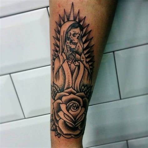 Tatuajes De La Santa Muerte Las Mejores Ideas Para Agradecerle