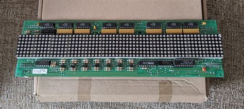 Using Arduino To Control Display Module Salvaged From LED Sign Adrians Electronics Blog