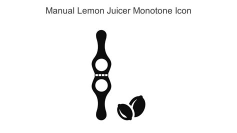 Manual Lemon Juicer Monotone Icon In Powerpoint Pptx Png And Editable Eps Format PPT Presentation