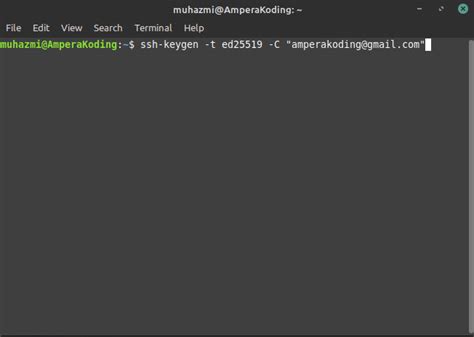 Cara Menambahkan Ssh Key Github Di Linux Amperakoding