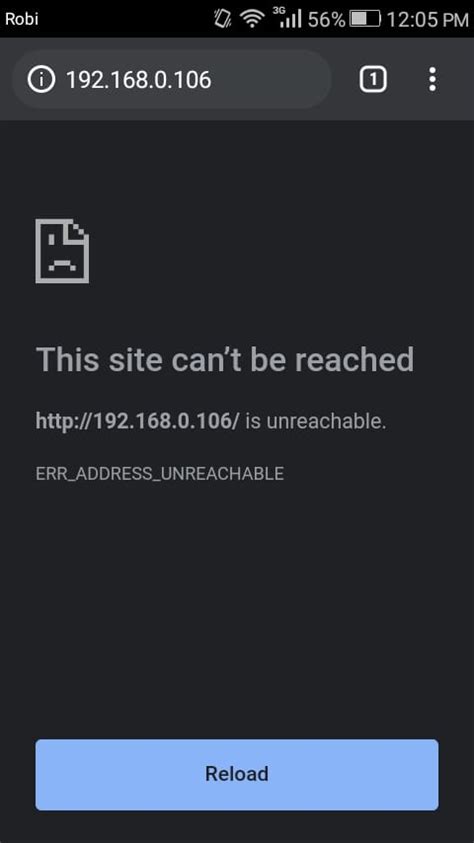 terminal how can i access my localhost from my android device stack