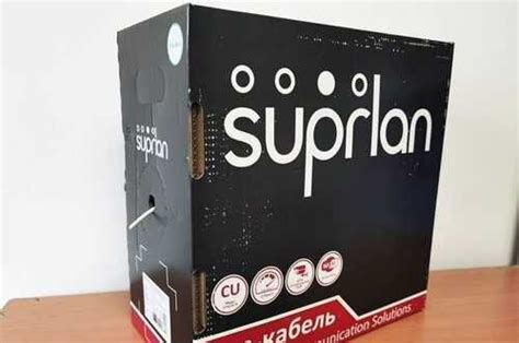 Кабель витая пара suprlan standard CAT5E 2 пары | Festima.Ru – частные ...