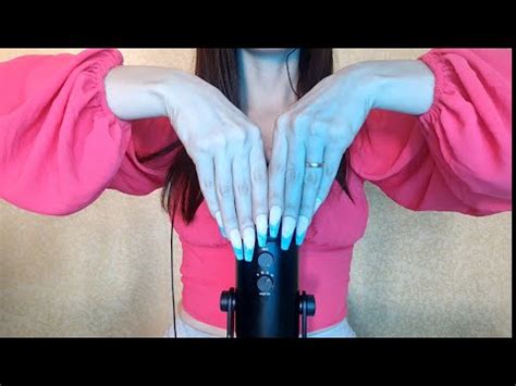 ASMR Scratching & Tapping | mic scratching { long nails } 🎧