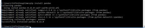 Importing The Numpy C Extensions Failed