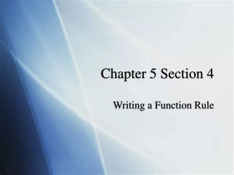 Ppt Chapter 5 Section 4 Powerpoint Presentation Free Download Id
