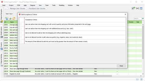 Managing Product Backlog Accepted Criteria Defined