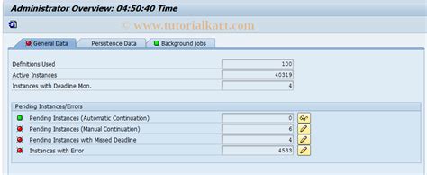 SWF GMP SAP Tcode Administrator Overview