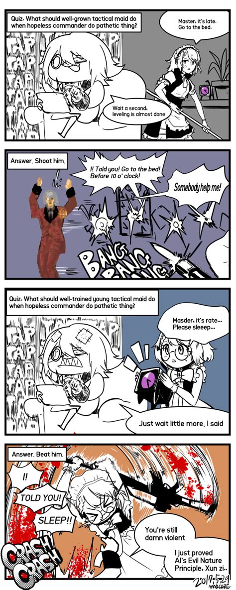 Commander G36 Dinergate And G36 Girls Frontline And 2 More Drawn