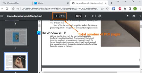 How To Count Pages In Multiple Pdf Files Together In Windows 1110
