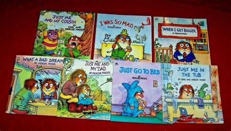7 Mercer Mayer Little Critter Picture Books Bad Dream Just Me And My Dad