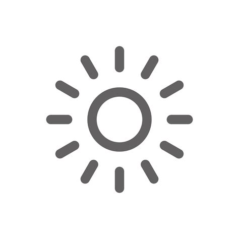 Brightness Icon Perfect For Web Design Or User Interface Applications