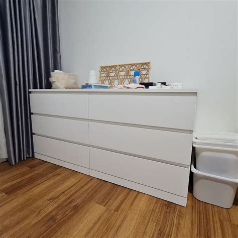 Malm 6 Drawer White Furniture And Home Living Furniture Shelves