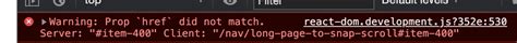 Hash Link Hydration Mismatch Issue Vercel Next Js GitHub