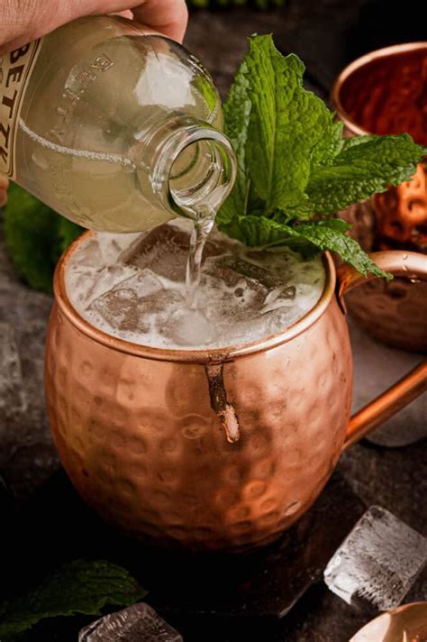 Kentucky Whiskey Mule Recipe Foxes Love Lemons
