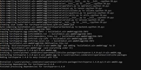How To Install Torchsparse In Windows10 · Issue 12 · Mit Han Labtorchsparse · Github