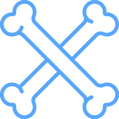 Bones Generic Blue Icon