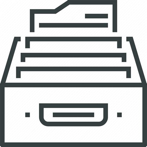 Accounts Storage Accounting Data Database Files Inbox Icon Download On Iconfinder