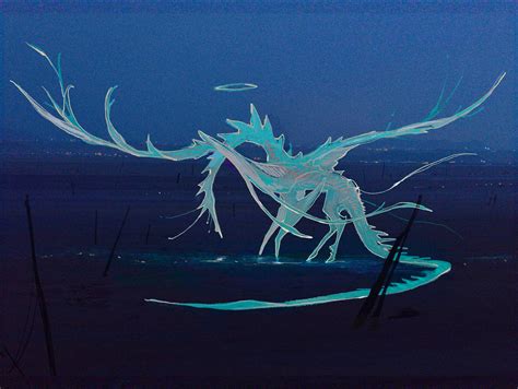 Nightcrow Original Highres Blue Theme Creature Halo Night Night