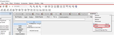 allegro17 2 hotfix051 capture can t close property editor window with