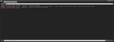 can t package what does this mean automation tool exiting with
