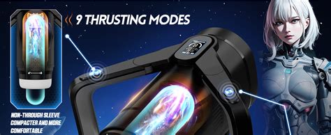 Aooxooa Sex Toys For Men Automatic Male Masturbator Penis Pump 9 Scrotal Vibrations