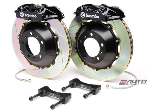Brembo Rear Gt Brake 4pot Black 380x28 Slot Rotor 911 991 Carrera S C2s