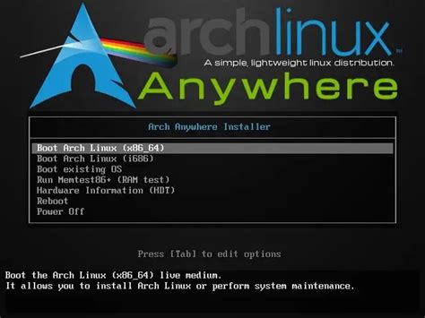 Installing Arch Linux Using Arch Anywhere Part 1 Rvirtualizationxp